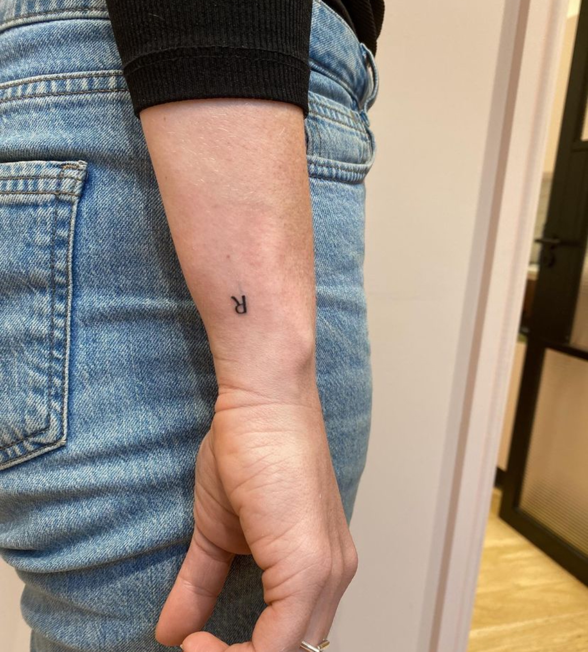 Small Lettering Tattoo by Alfonso Barberio • Tattoodo