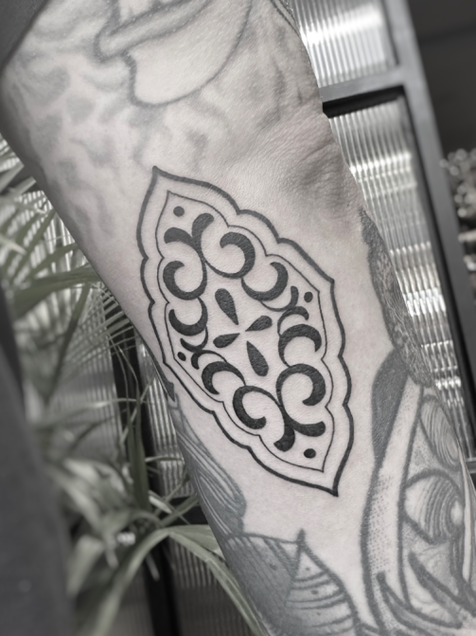 Intricate Blackwork Ornamental Pattern • Tattoodo