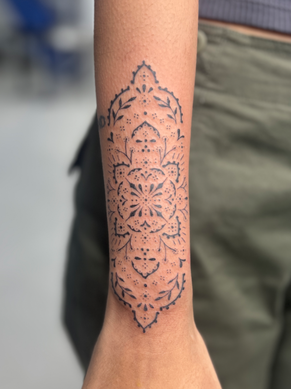 Intricate Blackwork Pattern • Tattoodo