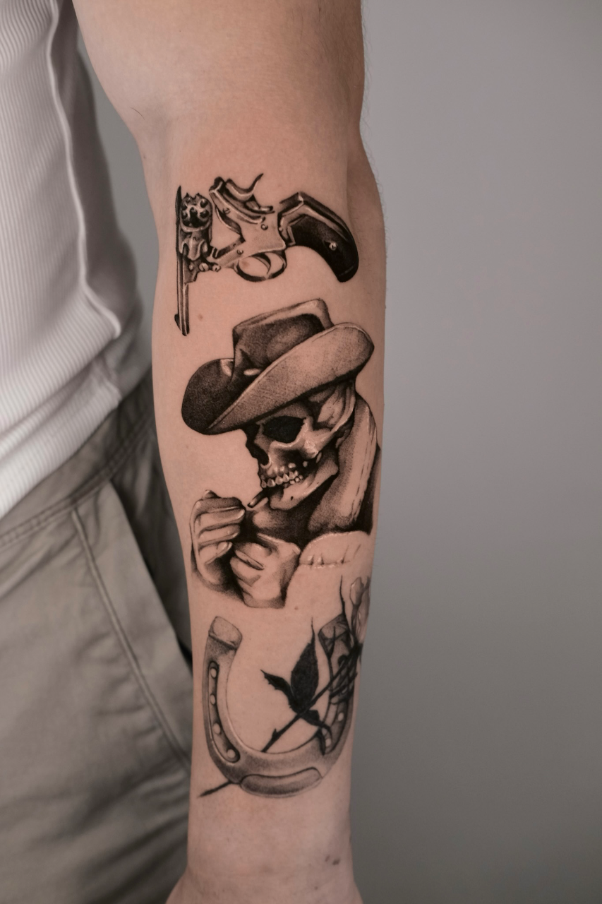 Alte Western Tattoo Designs