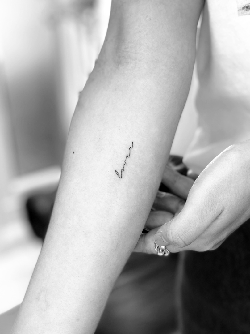 Math's Delicate Script • Tattoodo
