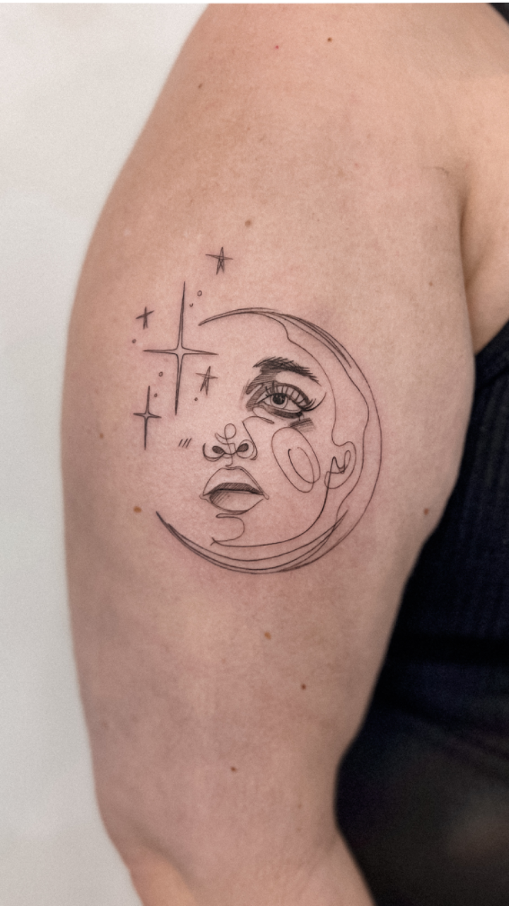 Celestial Sketch by Alex Caldeira • Tattoodo
