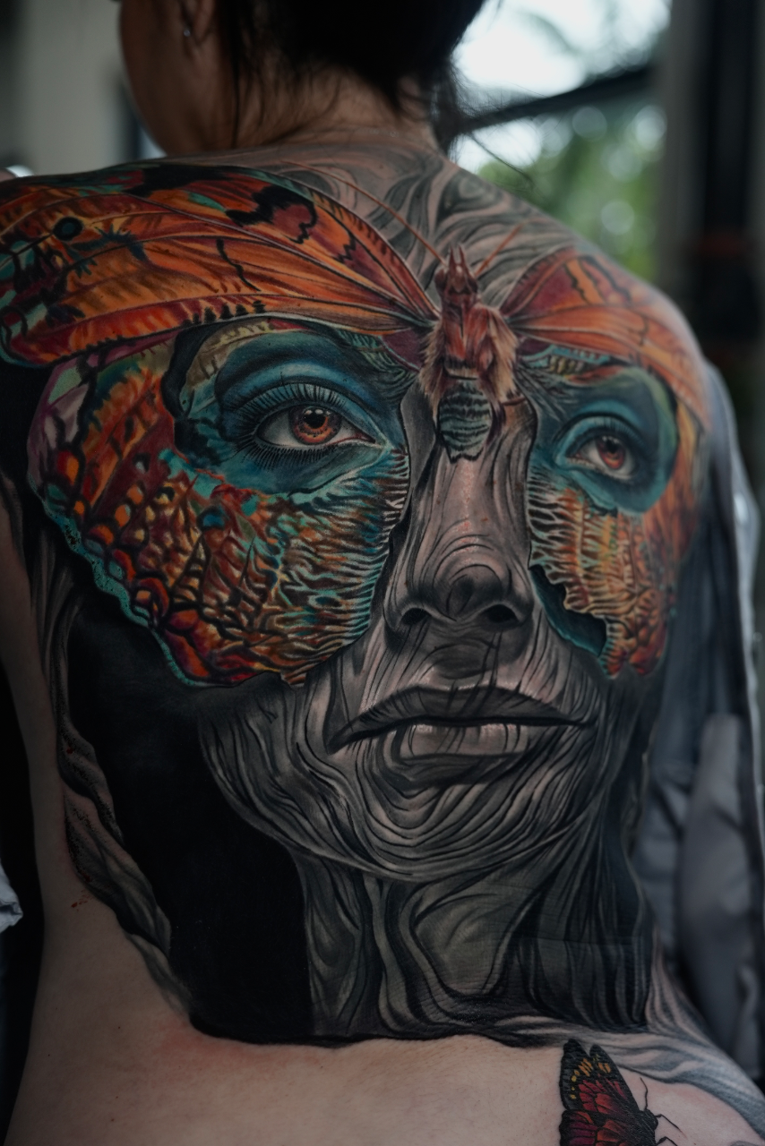 Butterfly Woman • Tattoodo
