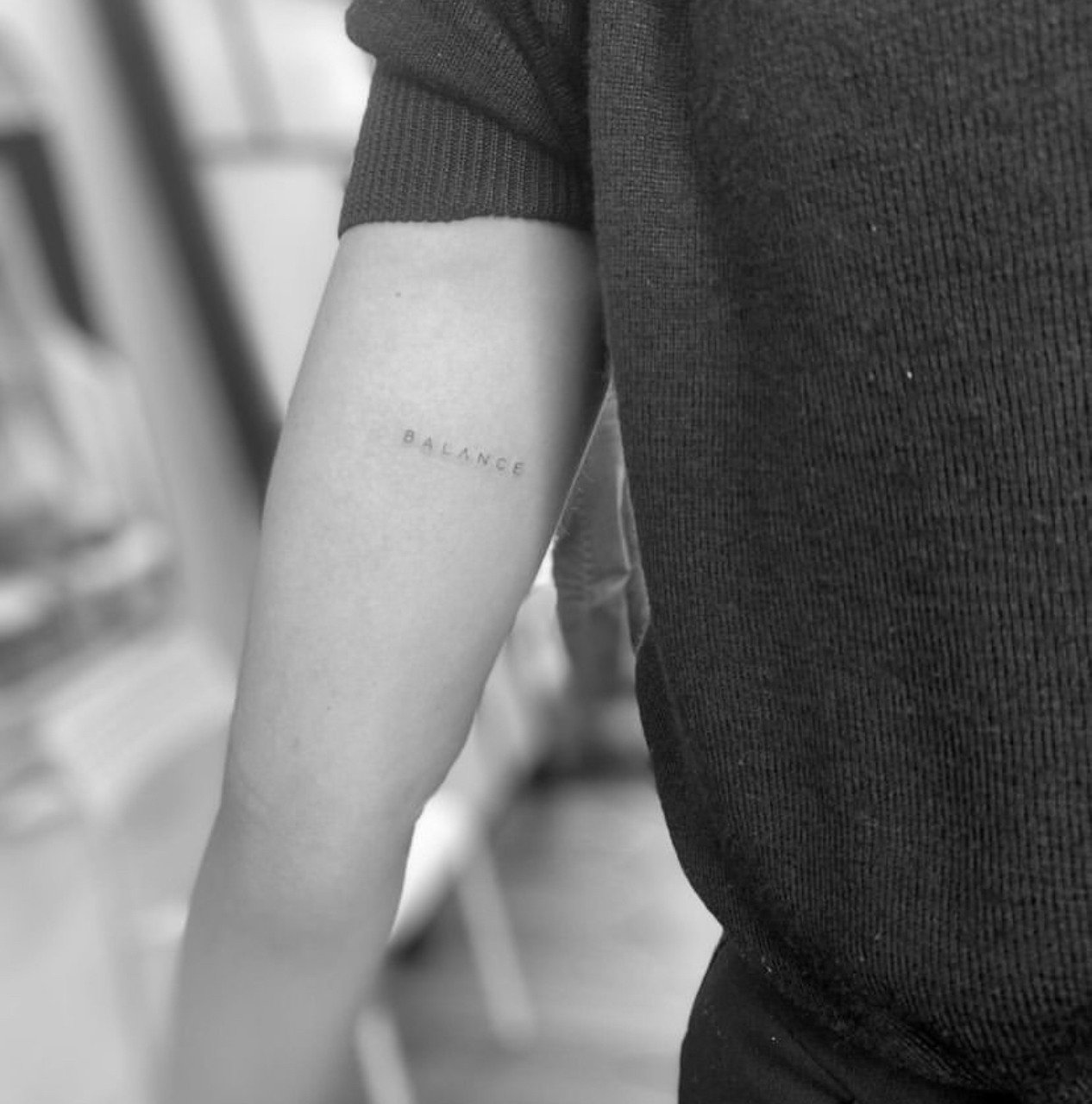 Elegant Fine Line Script Tattoo • Tattoodo