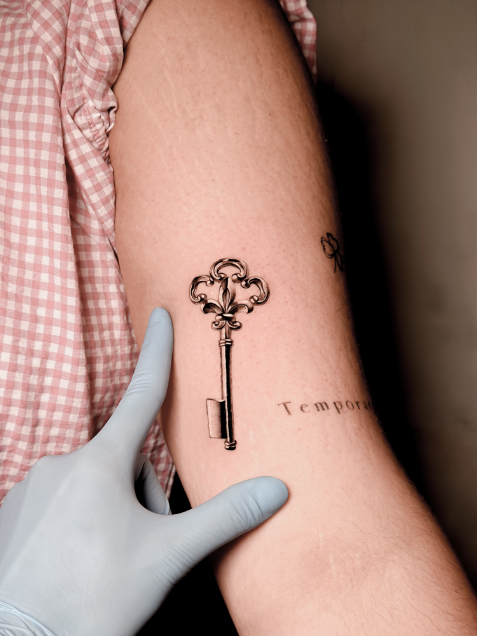 Micro Realism Key Tattoo • Tattoodo