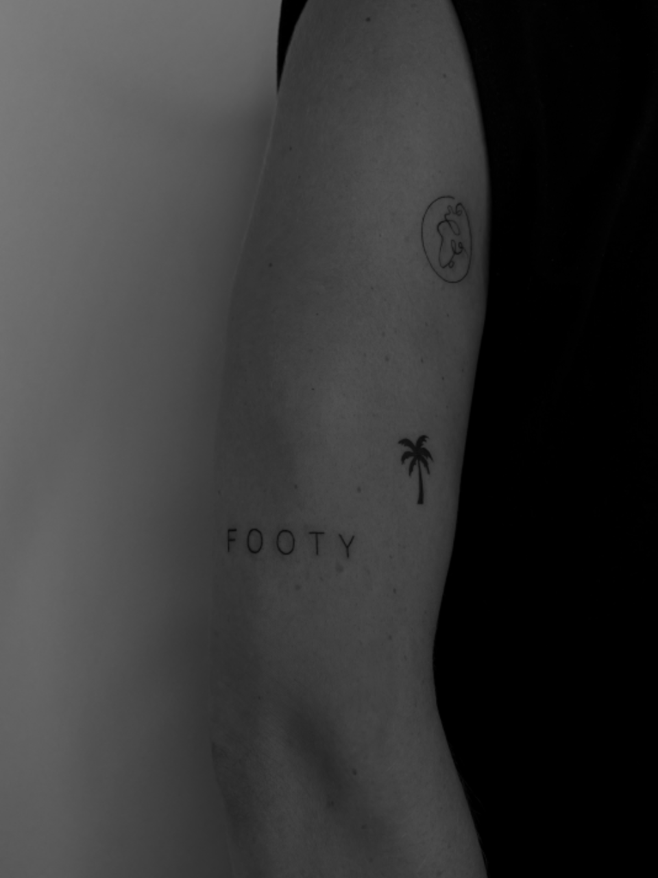 Tiny Fine Line Lettering by Ruth Hall • Tattoodo