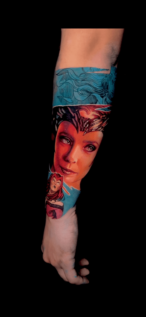 Comic Book Character Tattoo • Tattoodo