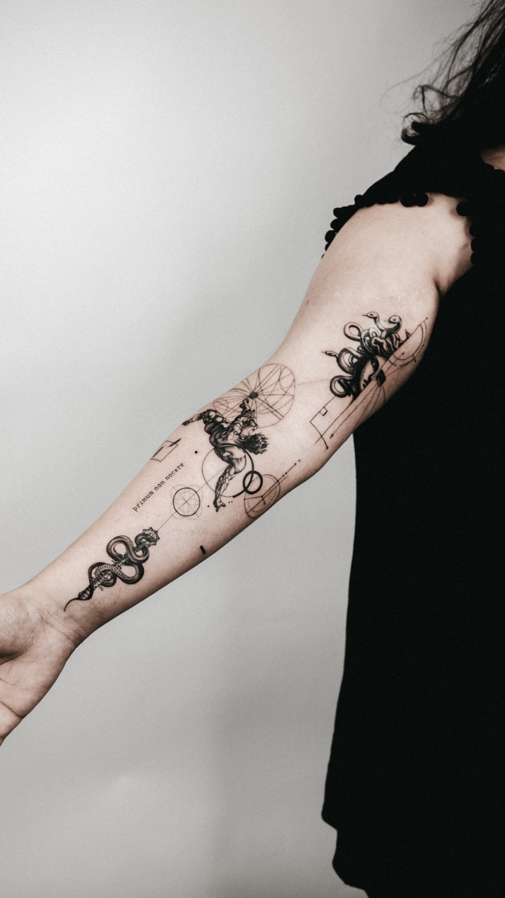 Eclectic Arm Tattoo • Tattoodo