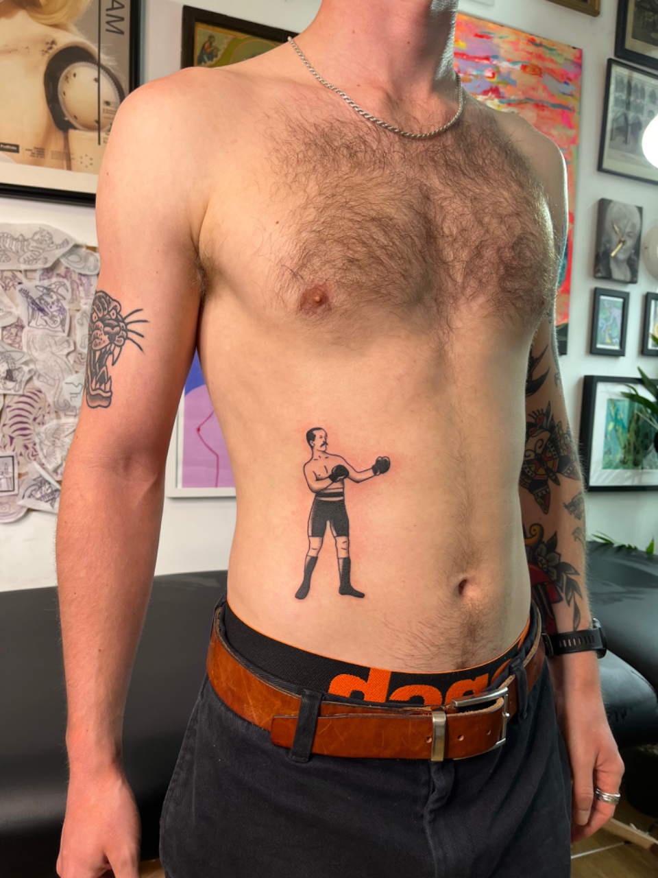 Classic Boxer Tattoo by Dave Norman • Tattoodo