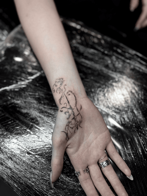 Ornate Wrist Abstract • Tattoodo