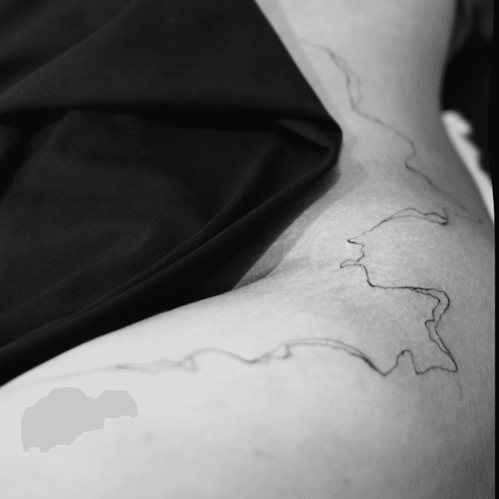 Abstract Map Outline • Tattoodo