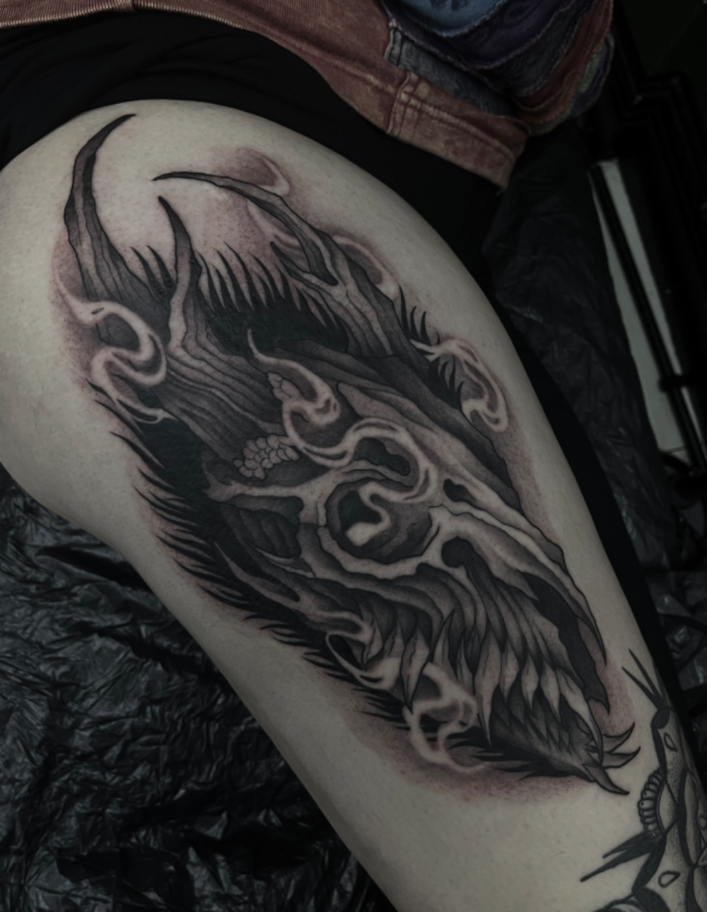 Demonic Skull Tattoo • Tattoodo