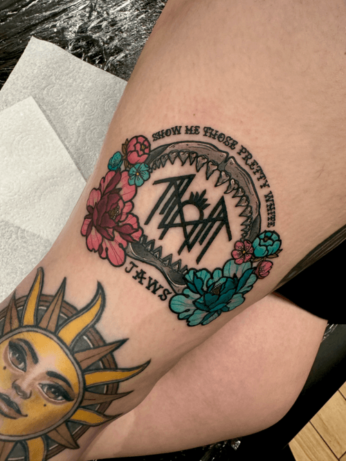 Neo Traditional Shark Lettering • Tattoodo