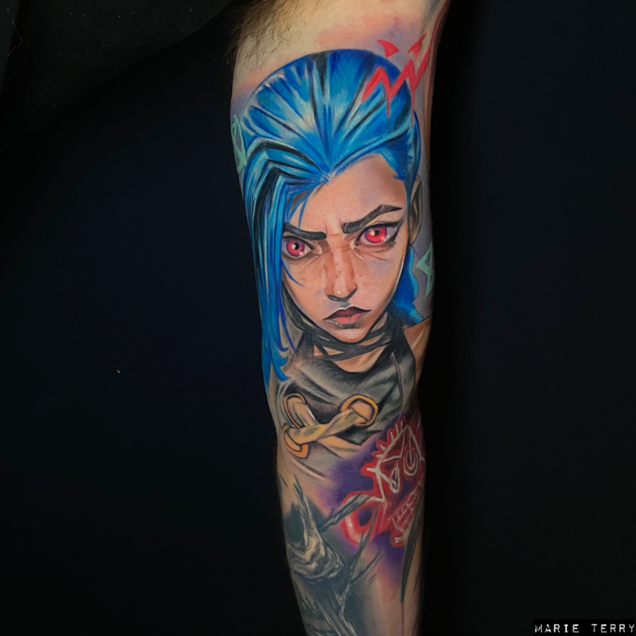 Character Portrait Tattoo • Tattoodo
