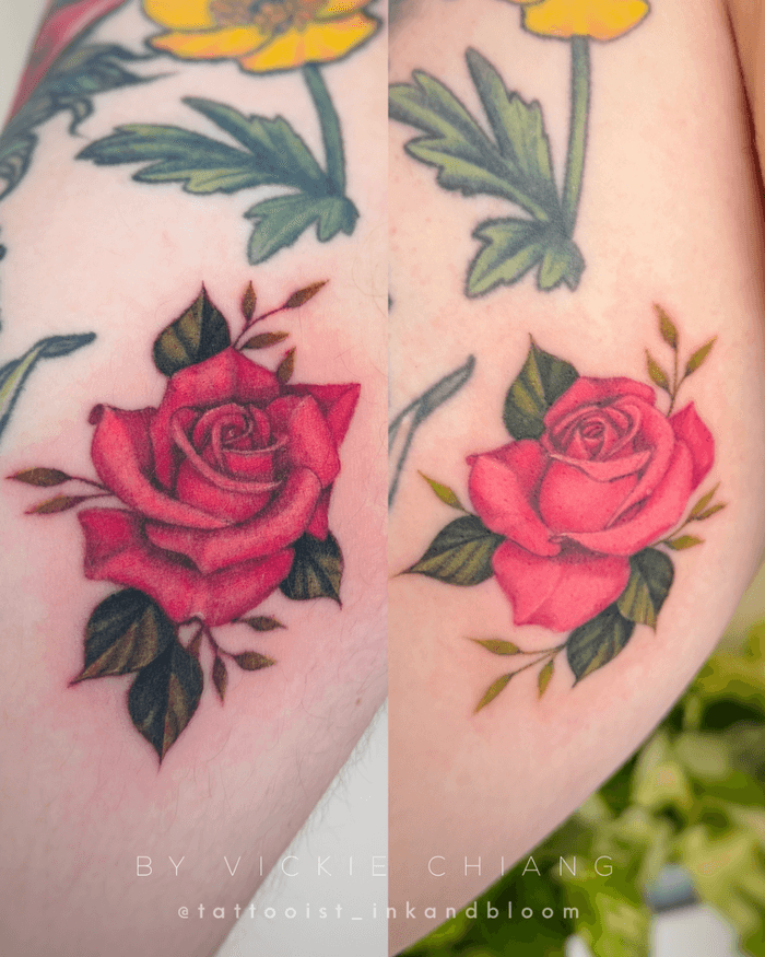 Rose Tattoo • Tattoodo