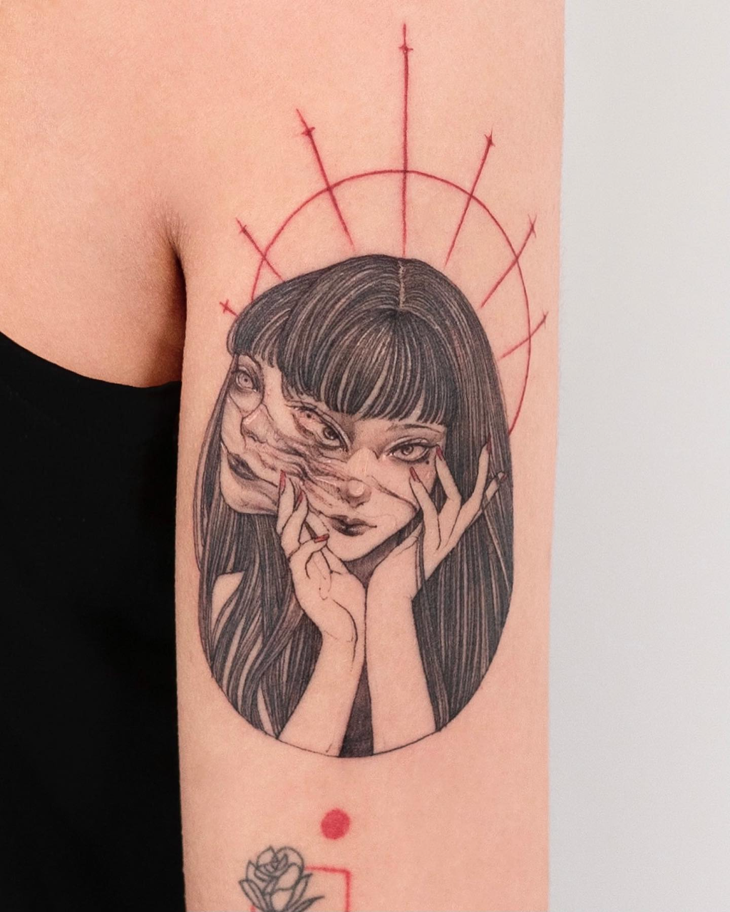 Two-Faced Woman Tattoo • Tattoodo