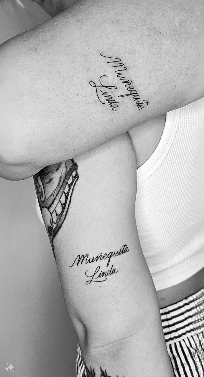 Delicate Script by Danilo • Tattoodo