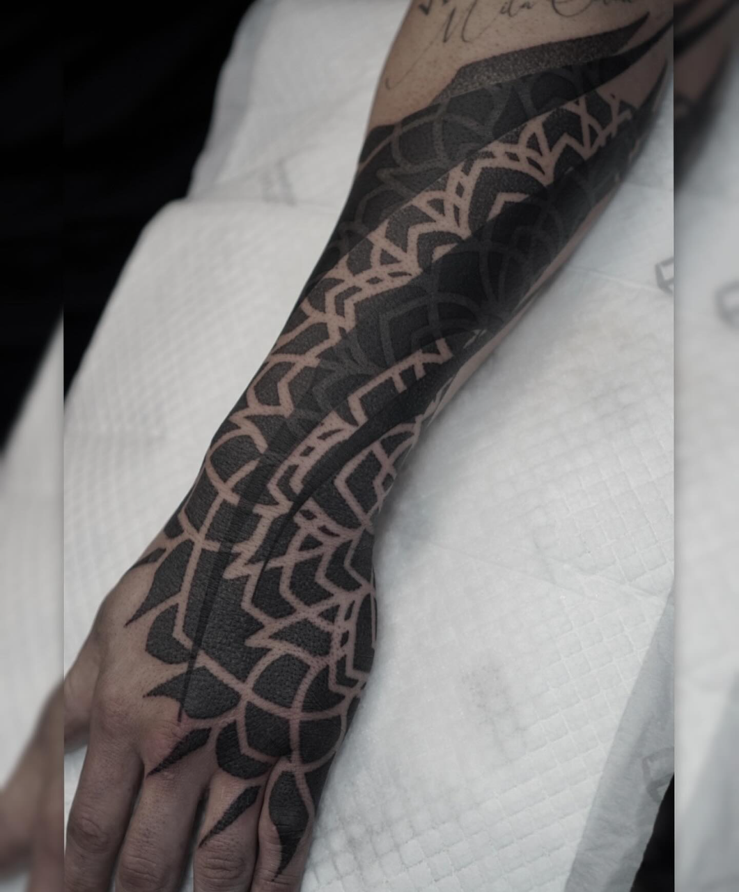 Geometric Arm Tattoo • Tattoodo