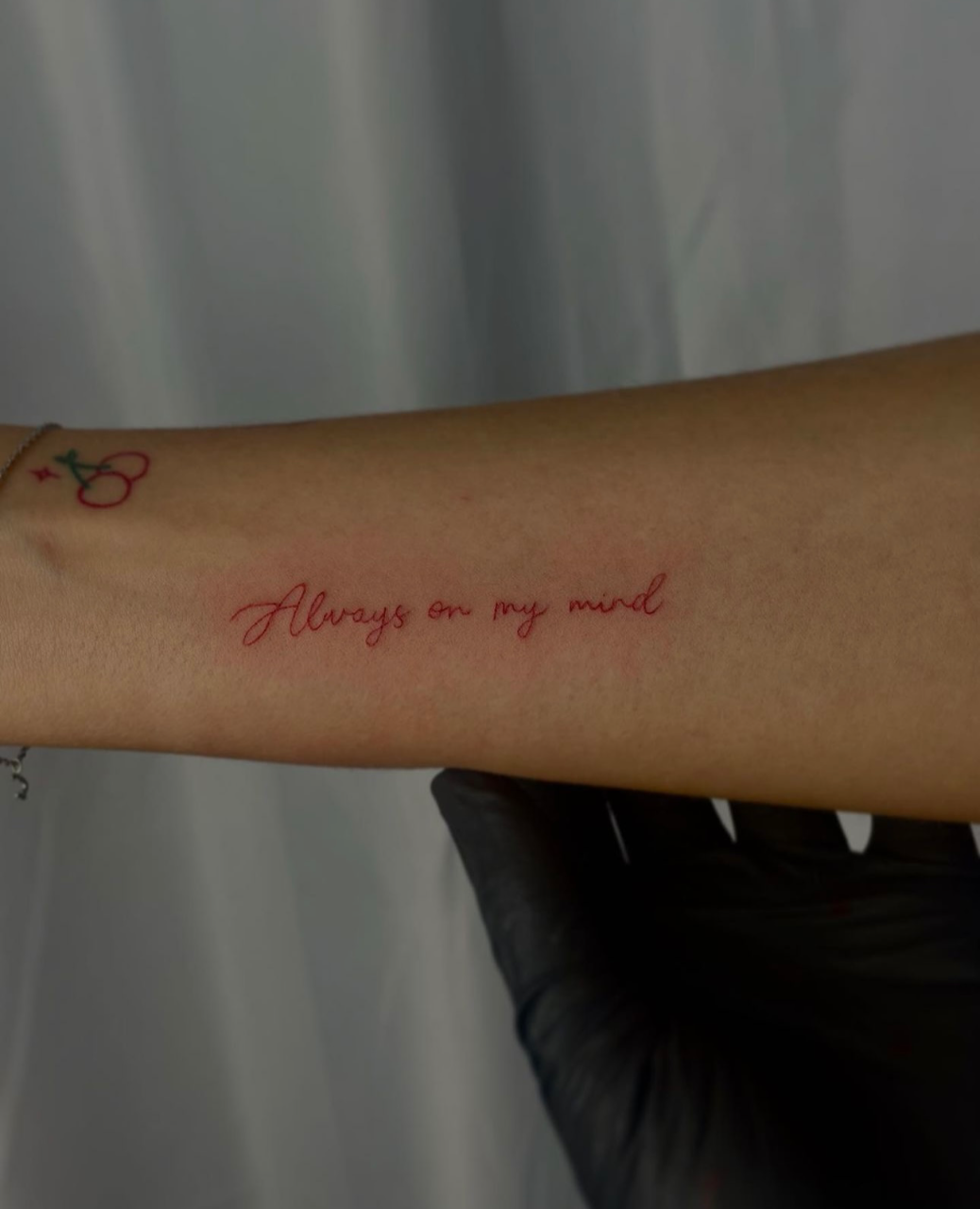 Ruby's Red Script • Tattoodo