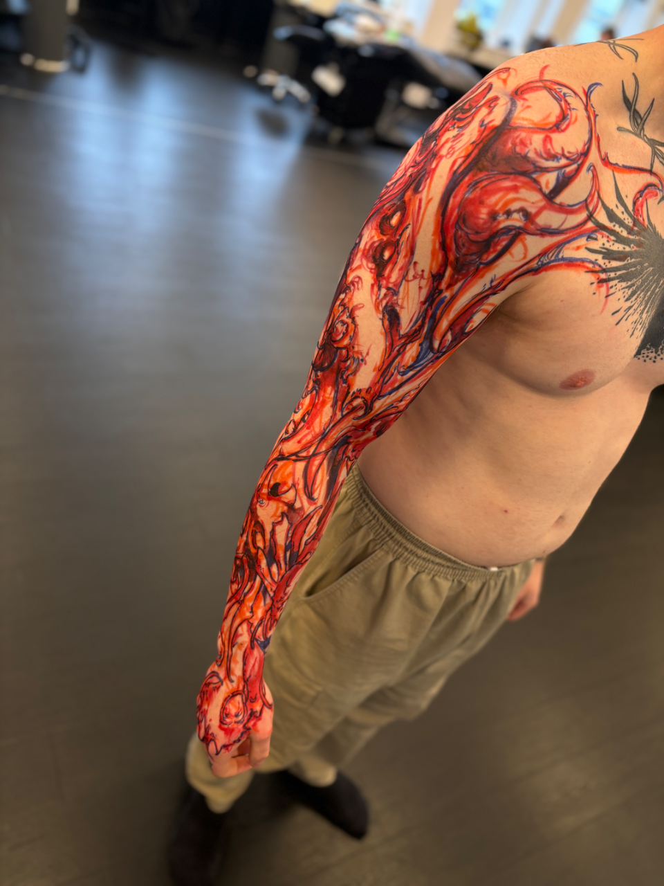 Abstract Arm Tattoo • Tattoodo