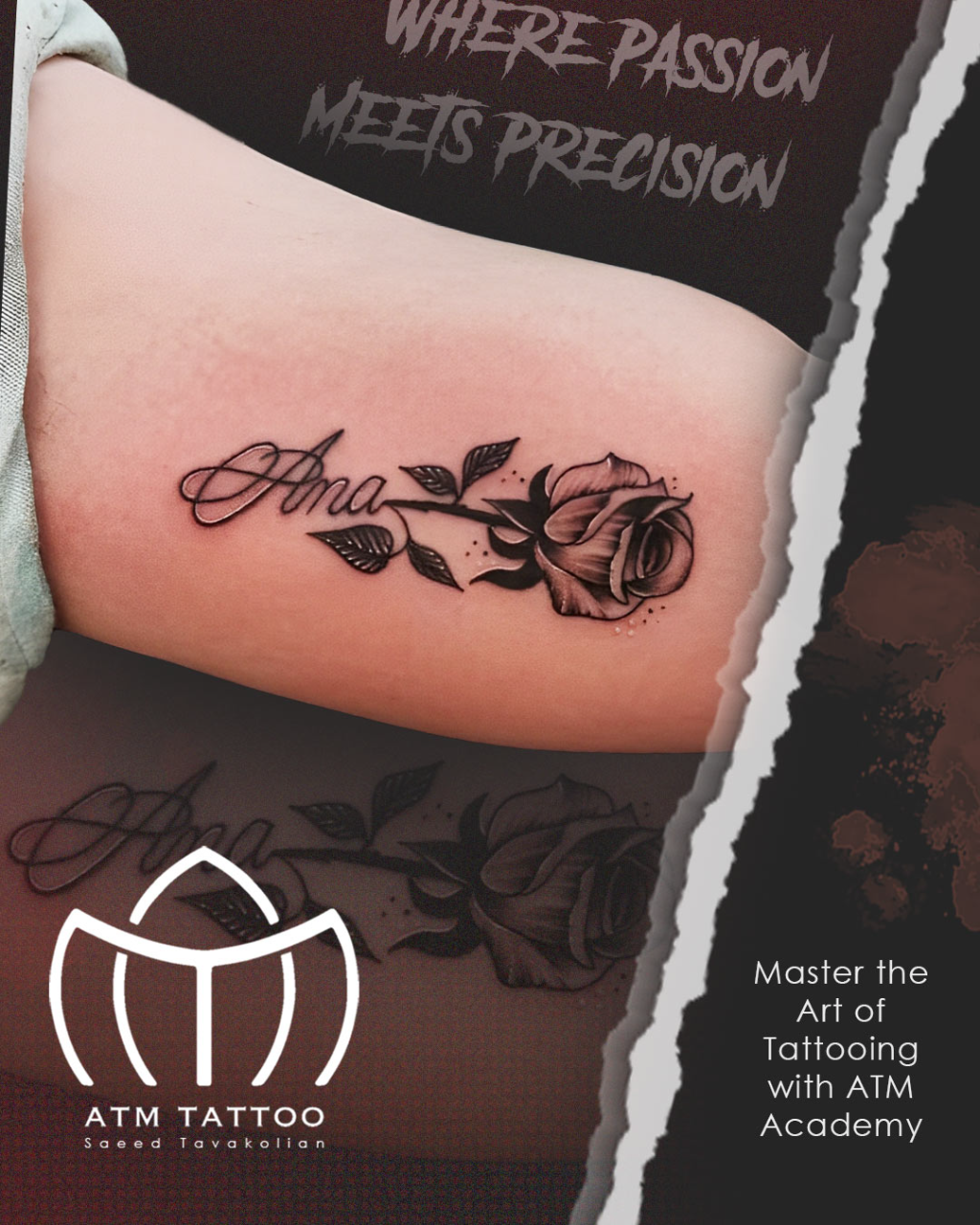 Emma rose tattoo | Orangetattooshop.com