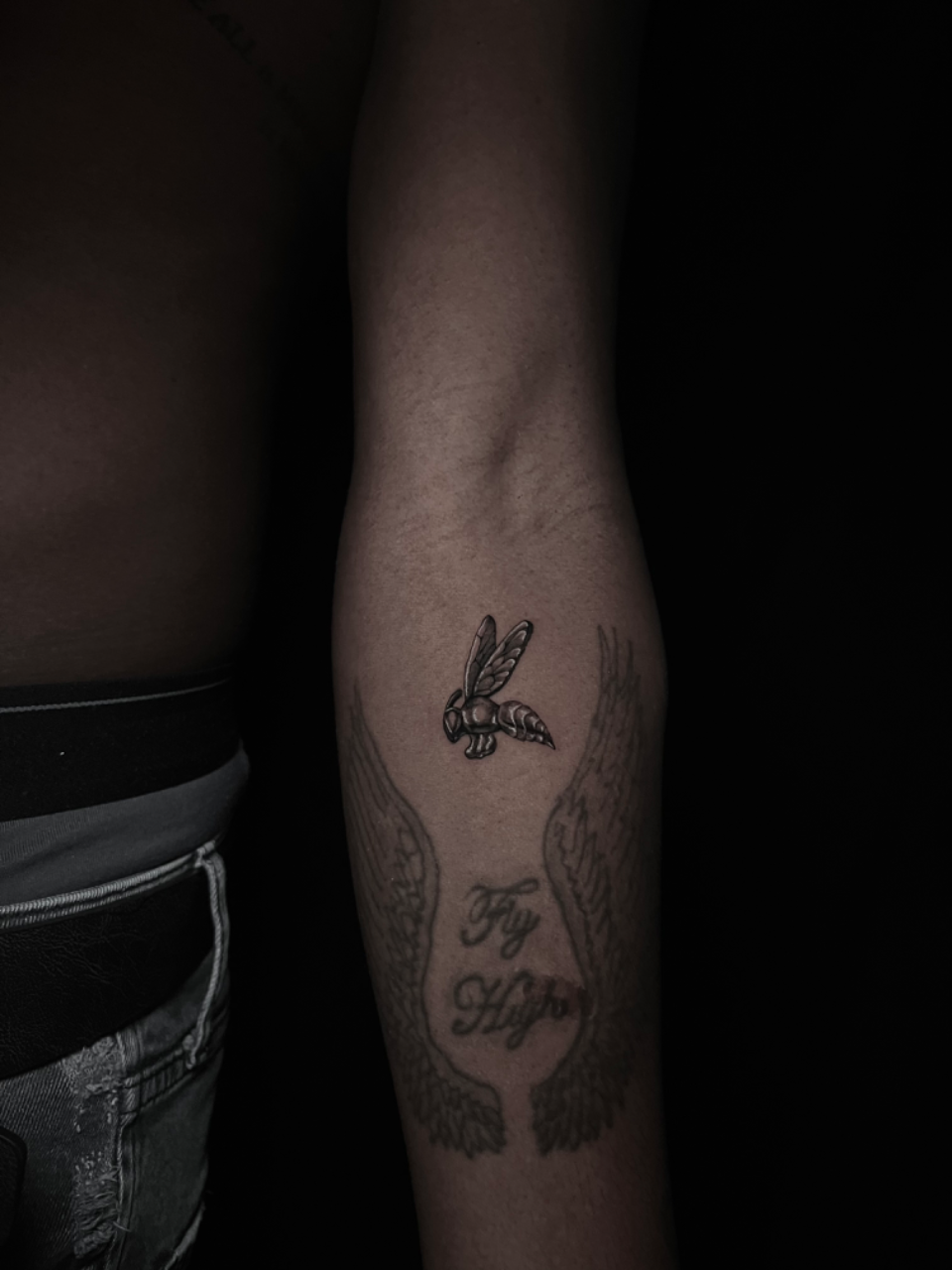 Chrome Wasp Tattoo by Lauren • Tattoodo