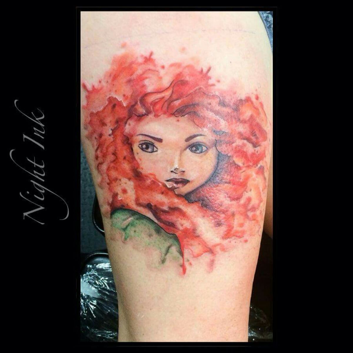 Tattoo uploaded by Natasha • #brave #favouritepiece #merida #disney # ...