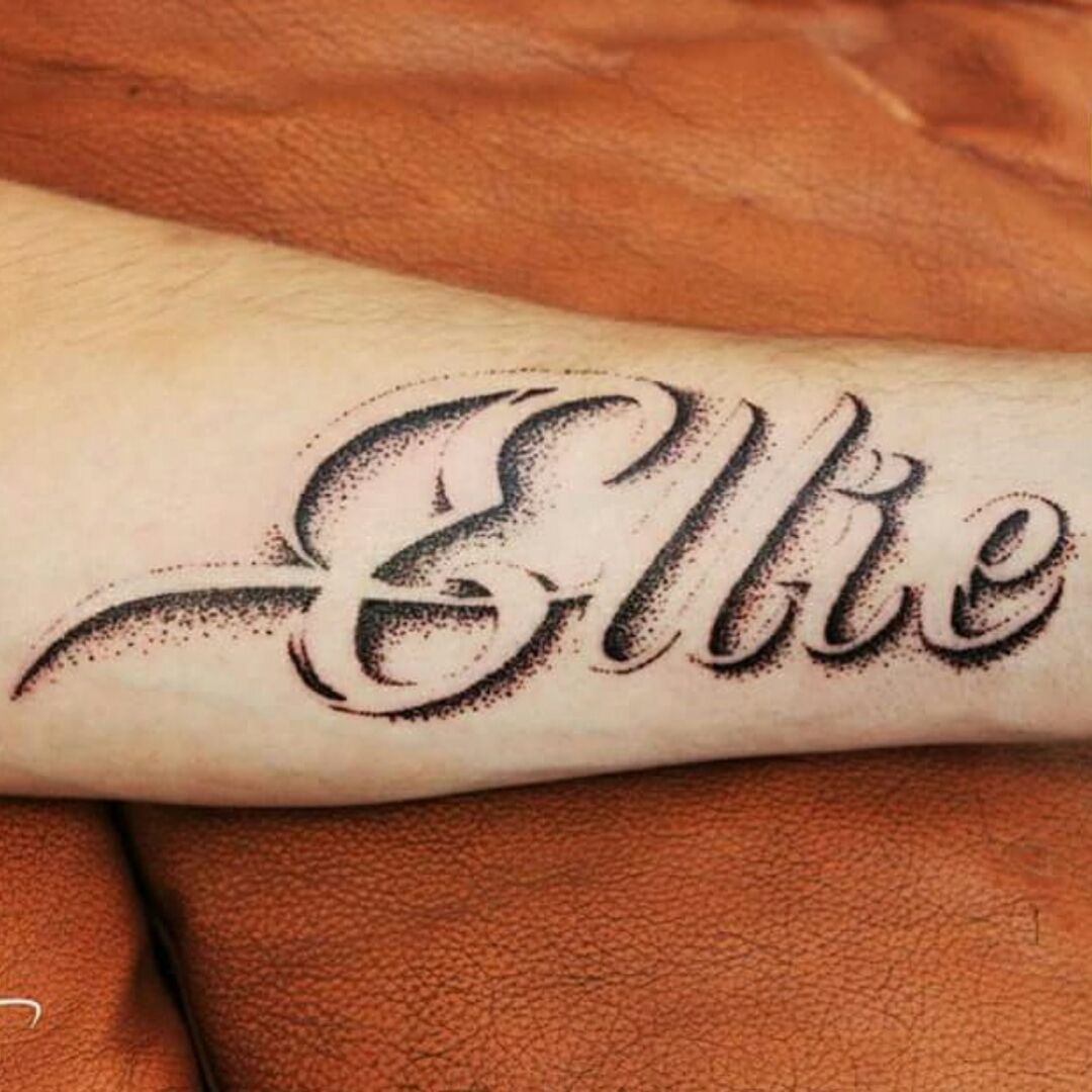 Ellie Name Tattoos Ellie Tattoo. Last Of Us Part 2 Tattoo. Video Game