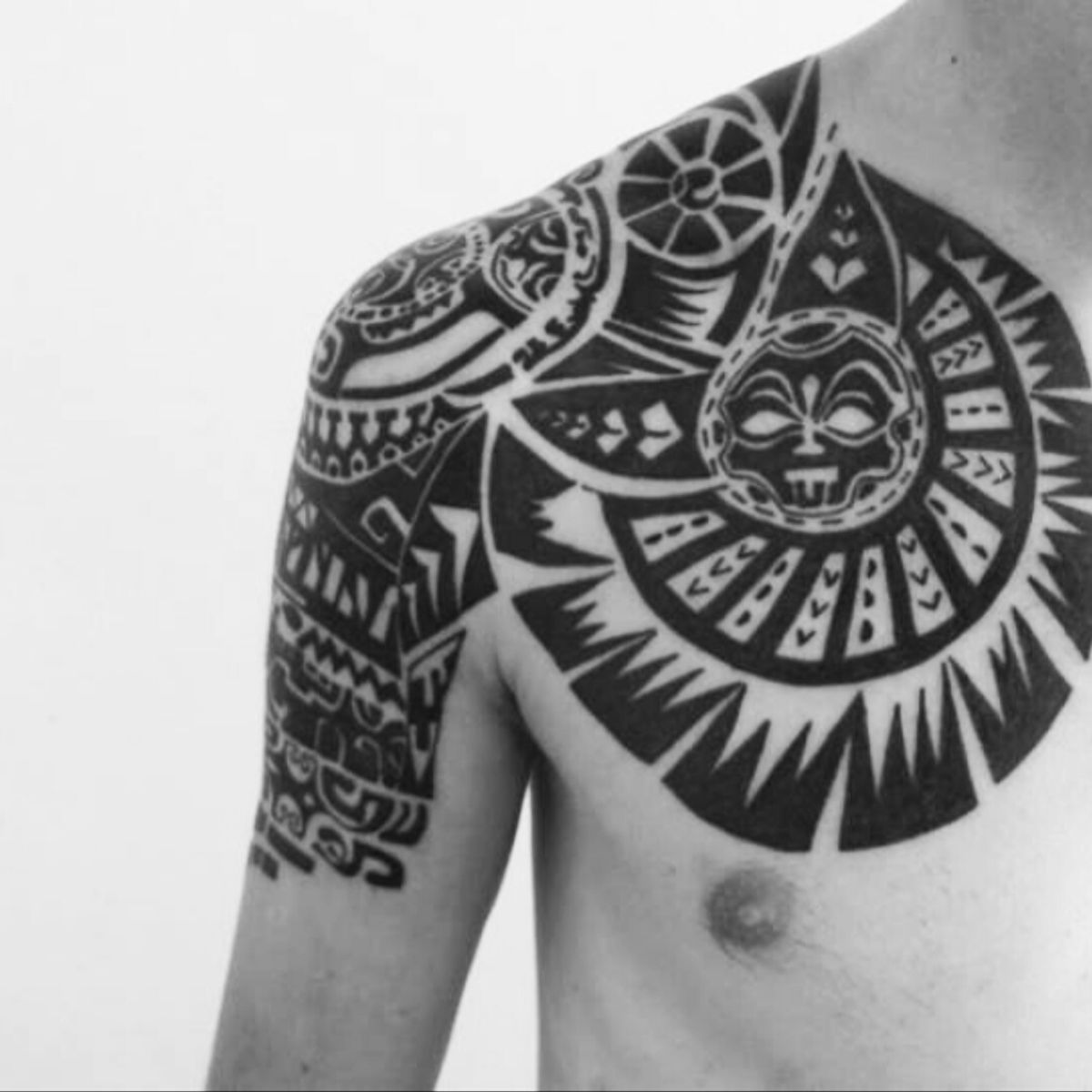Tattoo uploaded by Ionuț • Maori front piece • Tattoodo
