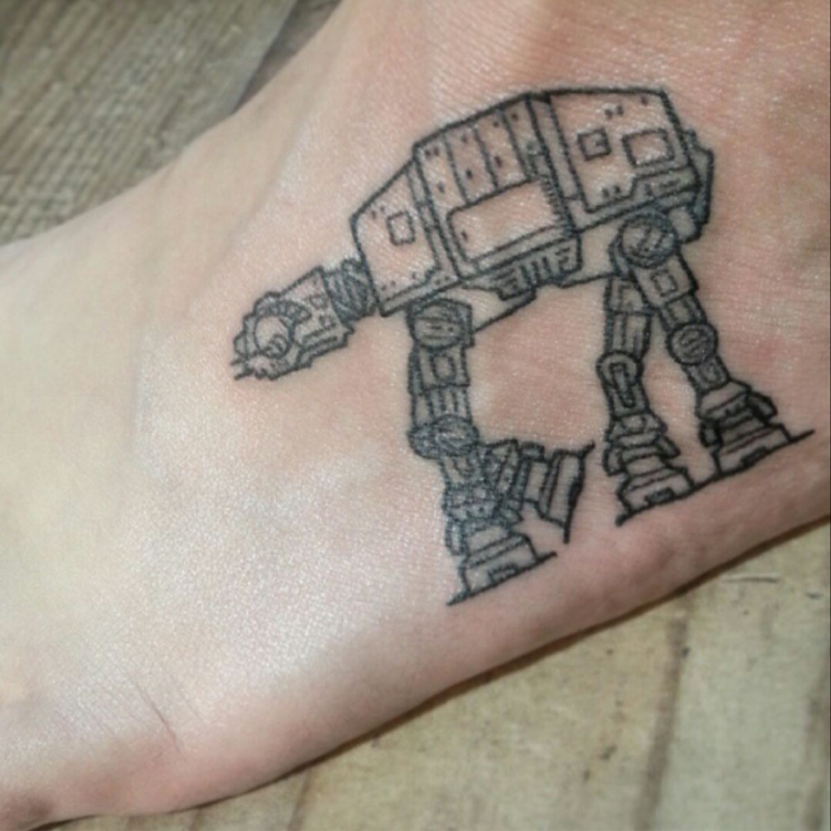 Tattoo uploaded by josh bold tattoo • #Standard #starwarstattoo #atat ...