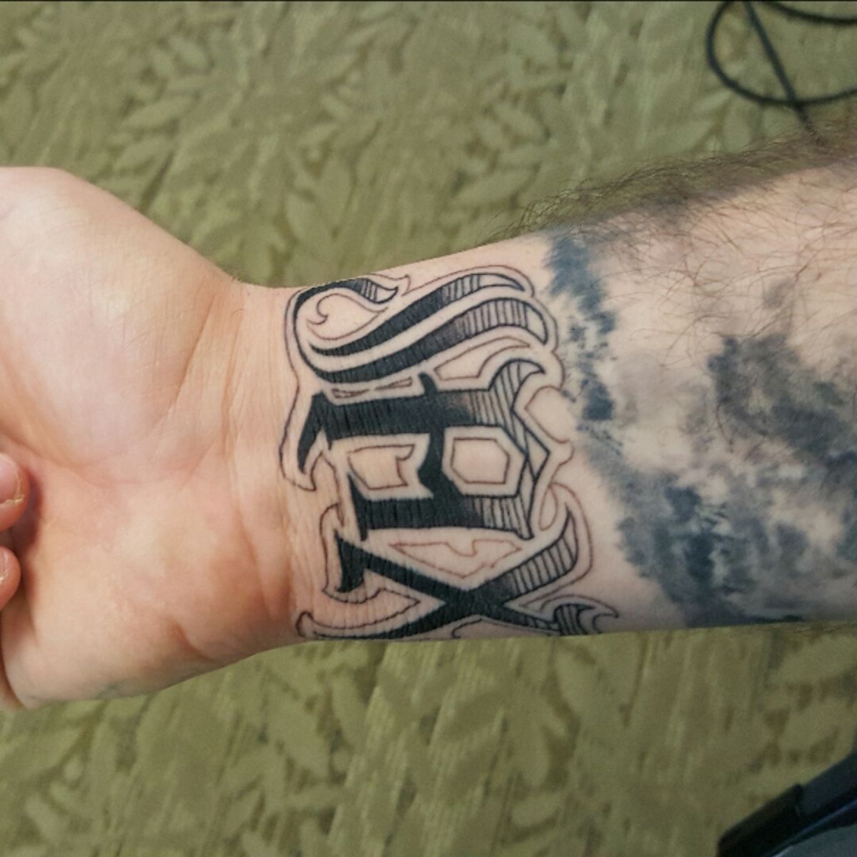 Tattoo uploaded by Chris Font • My son's name ( jax) done by West coast ...