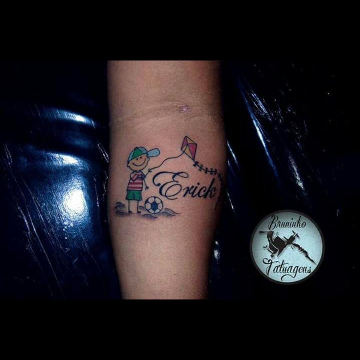 Tattoo uploaded by Bruninho • Feita por mim em uma prima. "Made by me ...