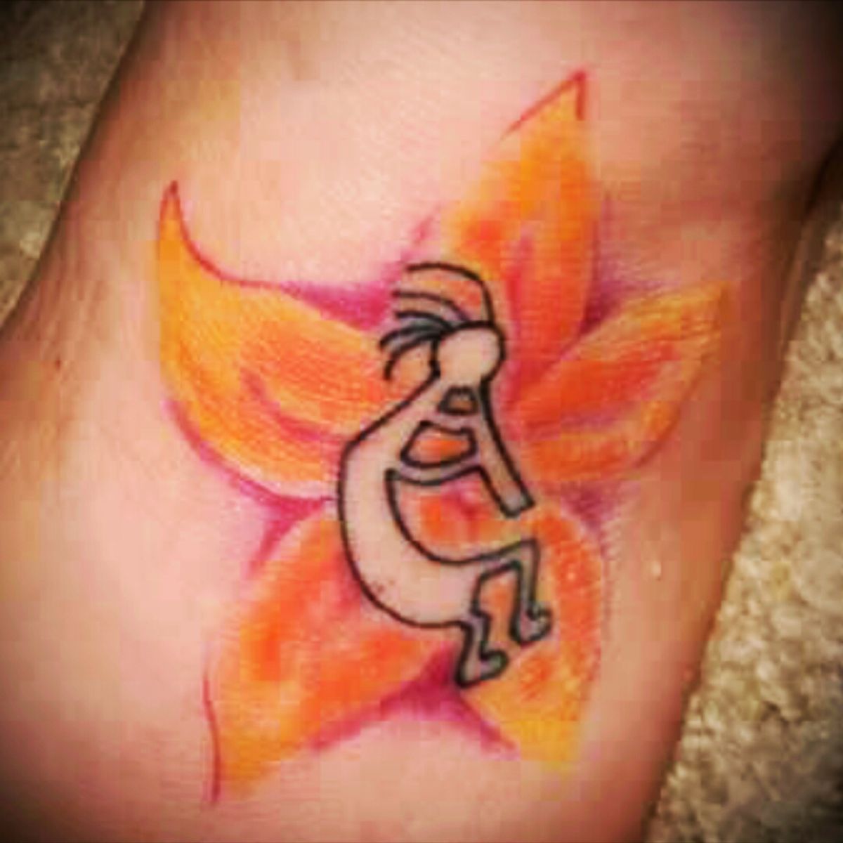 Tattoo uploaded by Amanda • #kokopelli #infertility • Tattoodo