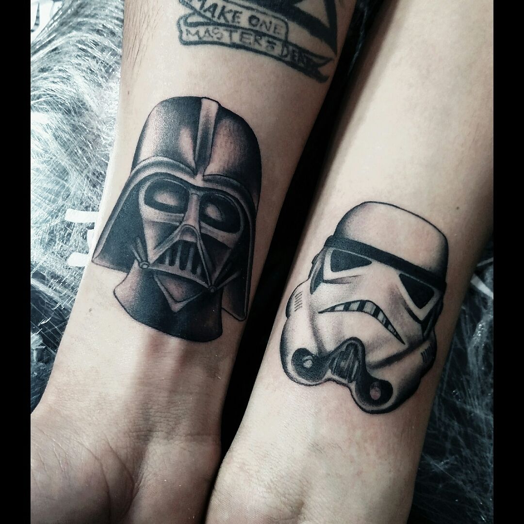 Darth Vader Hand Tattoo