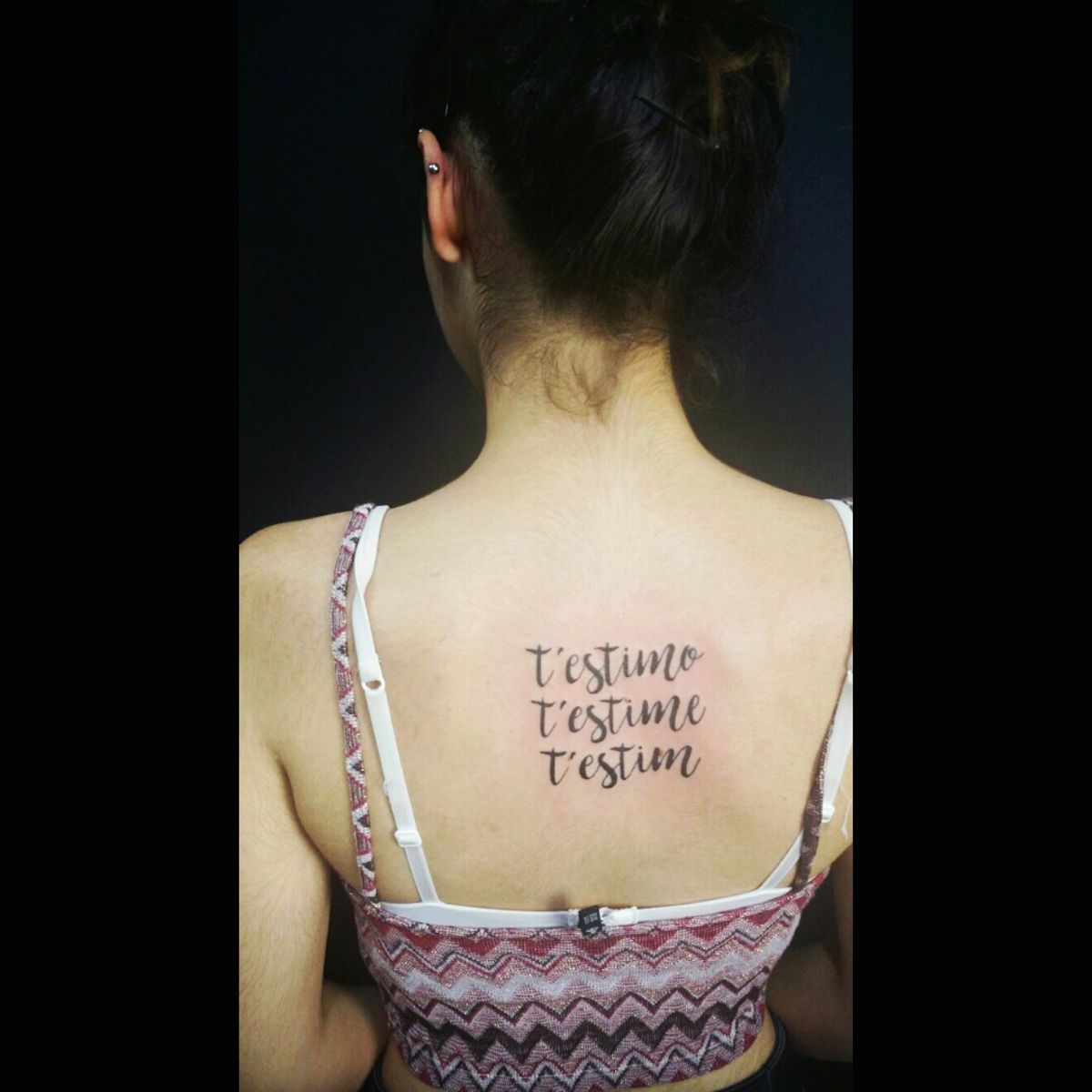 Tattoo uploaded by Esther • Three different ways to say I love you in ...