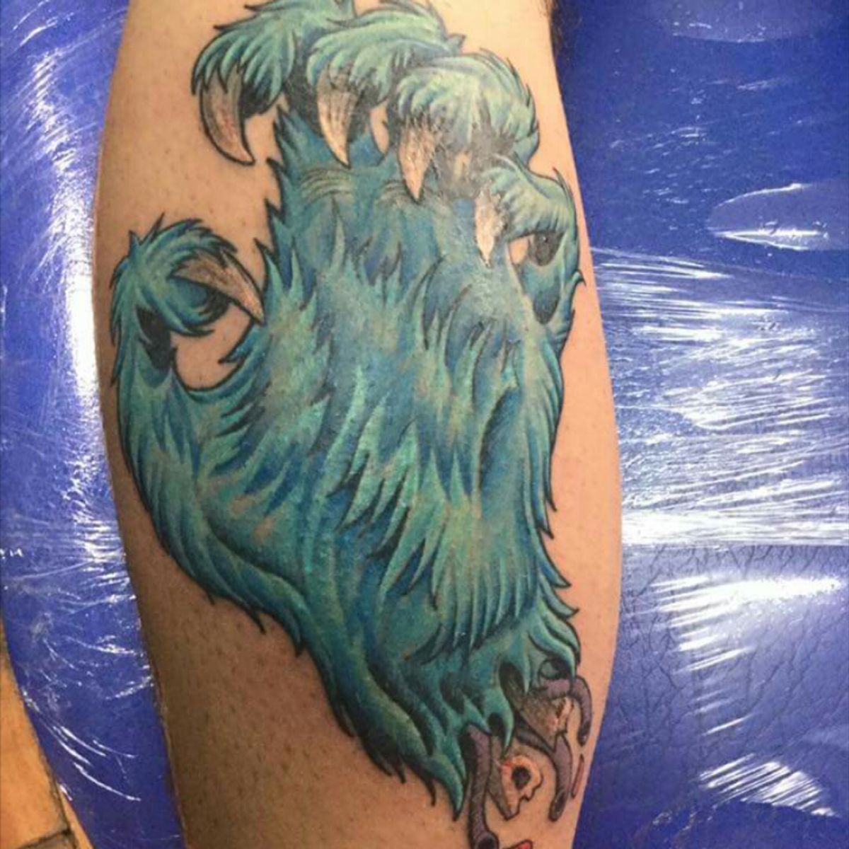 Tattoo uploaded by Joaquín Tobar • The hand of a Yeti #dreamtattoo ...