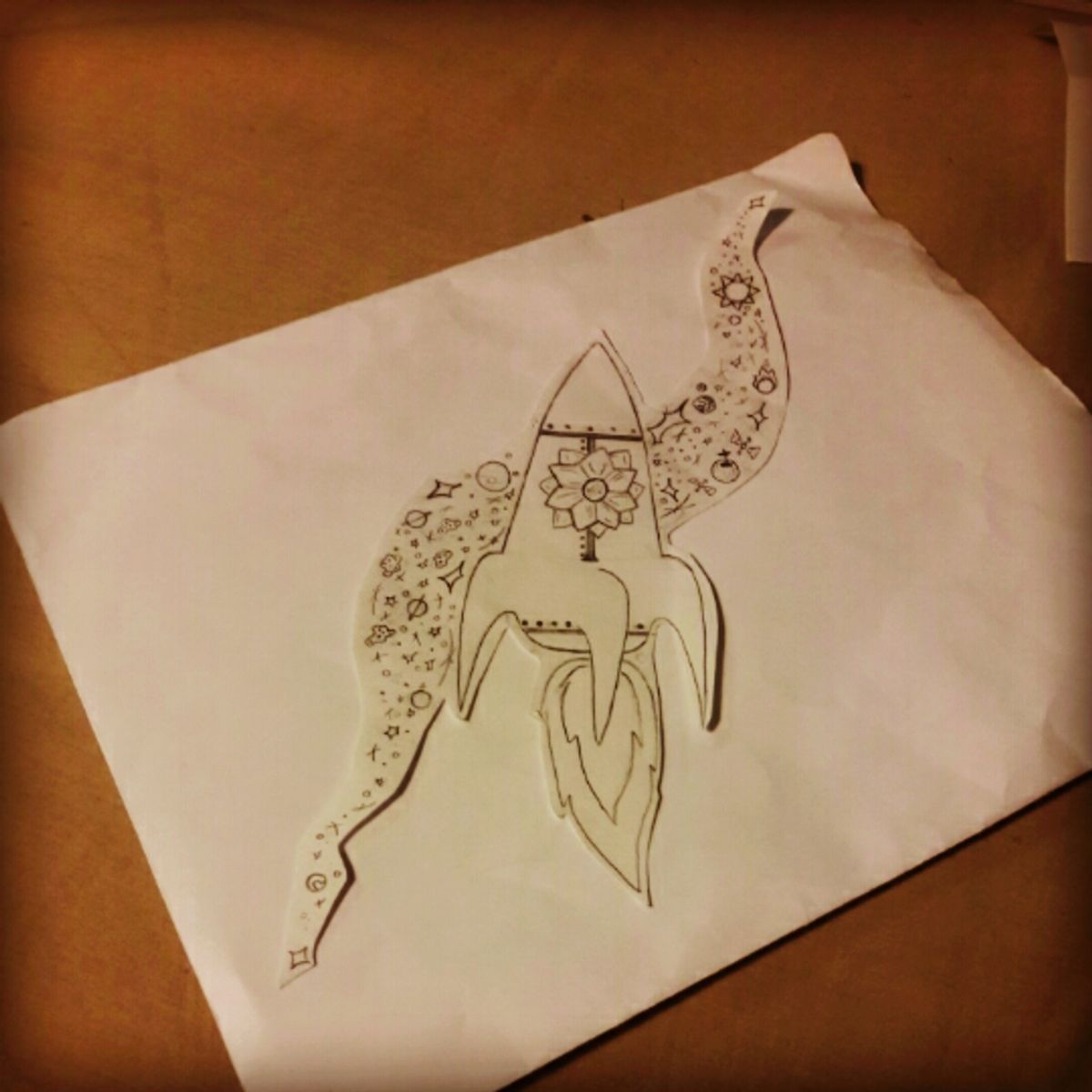 Tattoo uploaded by Emily • Second Rocket • Tattoodo