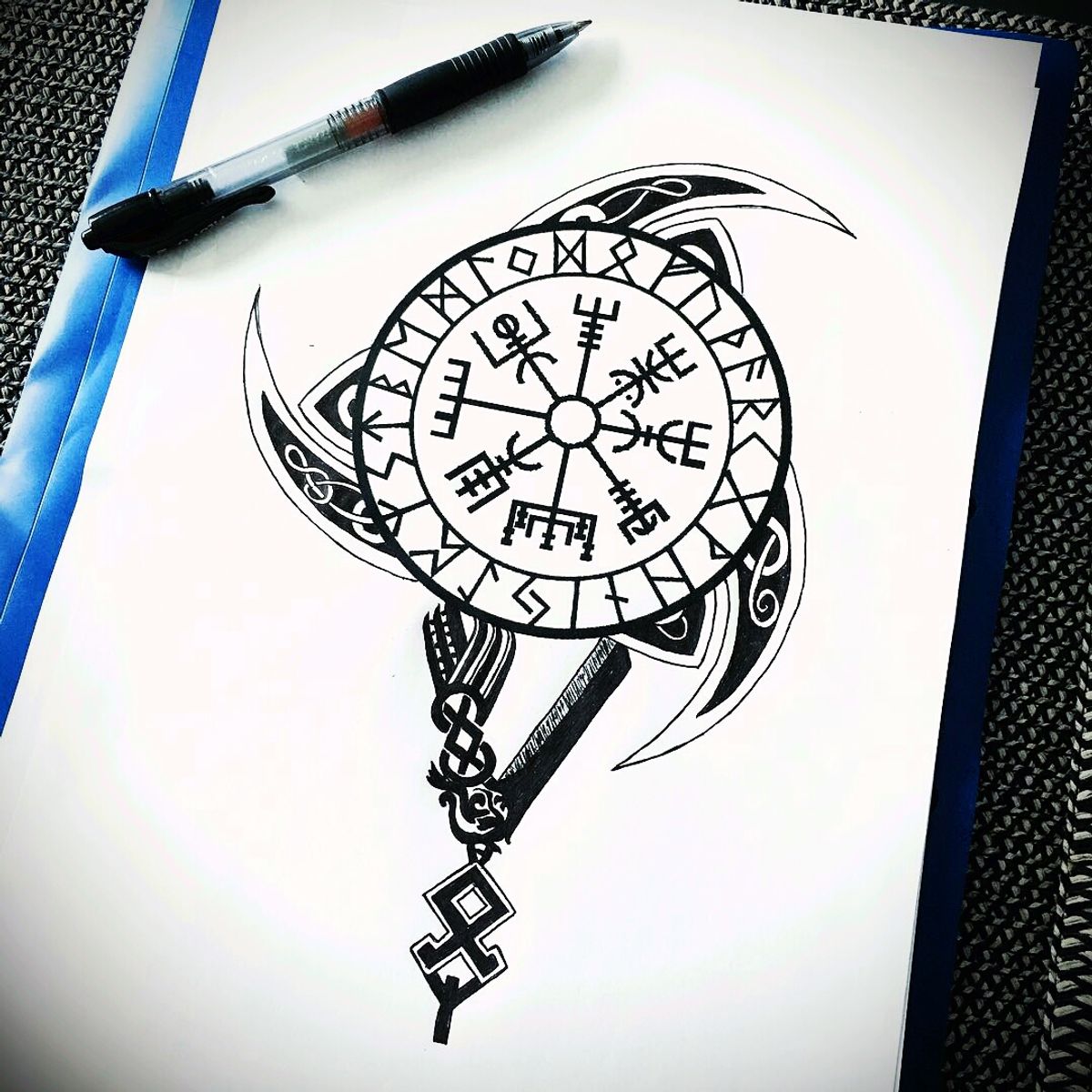 Tattoo Uploaded By Mklbsn • Sorry Its Not A Tattoo But Its For Fans Of Vikings Like Me