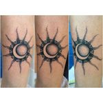 Tattoo uploaded by Leandro Parera • Sun - puntillismo - dotwork - Sol ...
