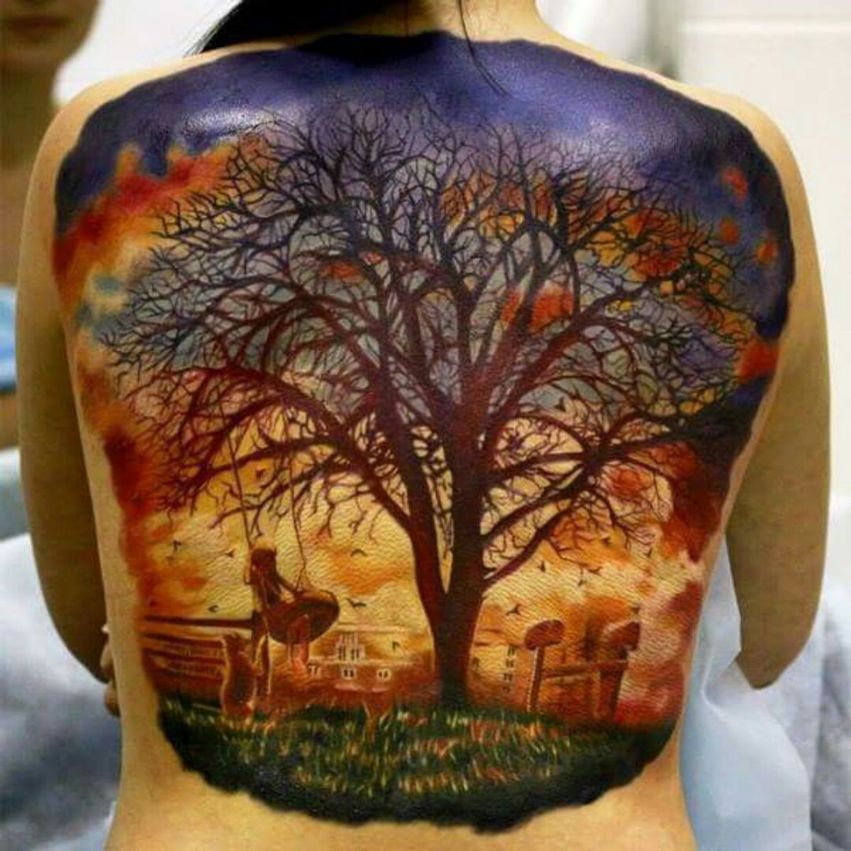 Tattoo uploaded by Djordje Tomovic • #Tattoodo #tree #watercolor # ...