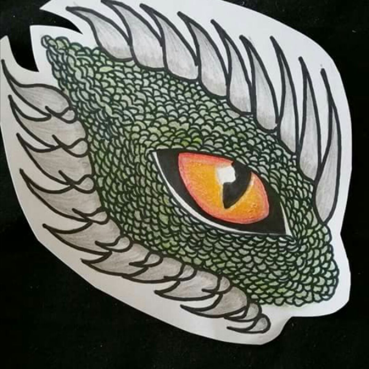 Tattoo uploaded by Sophie • My partner wanted a dragon eye design. But ...