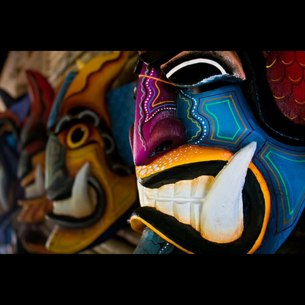 Tattoo uploaded by Douglas • Boruca mask #megandreamtattoo . • Tattoodo