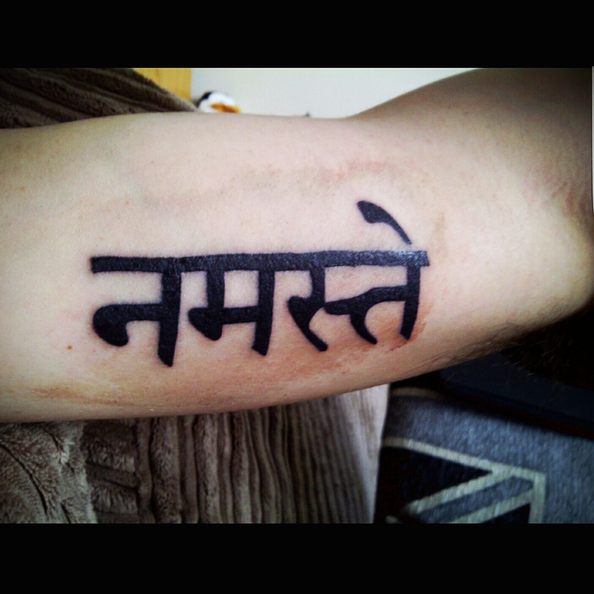 Tattoo uploaded by Matthew • A Nepalese saying, Na'maste • Tattoodo