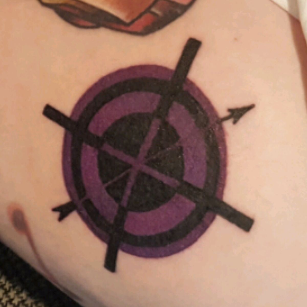 Tattoo uploaded by Ashleigh Gunty • #Hawkeye tattoo. • Tattoodo