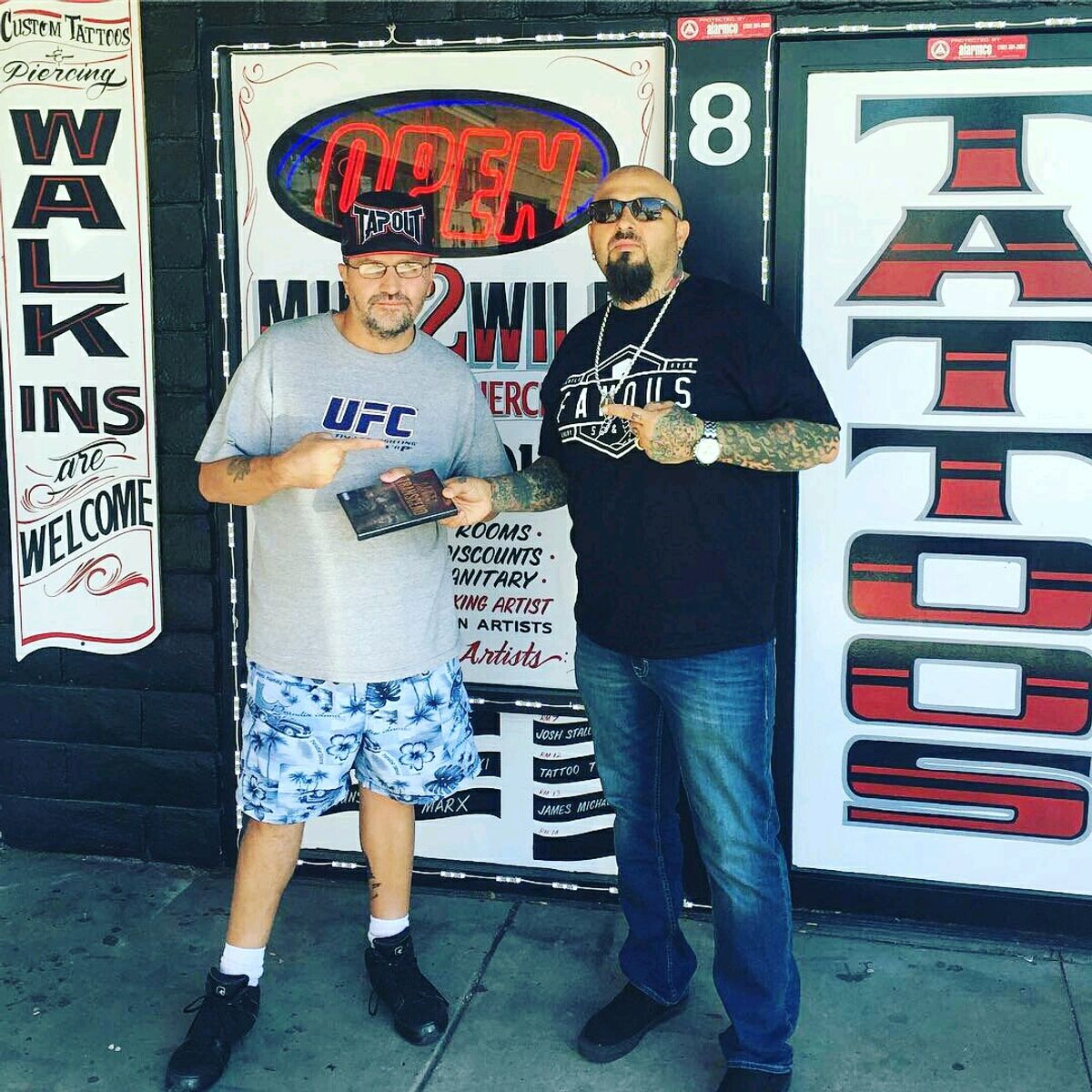 Tattoo uploaded by Jason casteel • ME AND LEFTY COLBERT AT MY SHOP IN ...