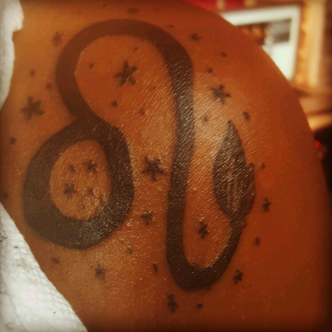 Slenderman Symbol Tattoo