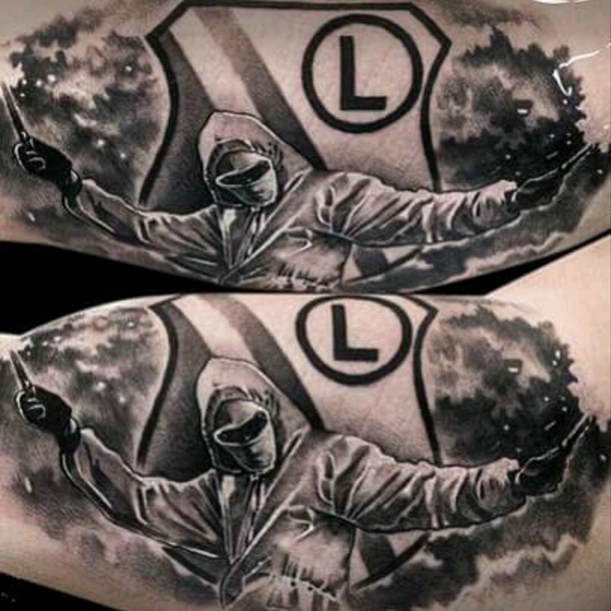 Tattoo uploaded by Сава Шаковић • #legia #warsaw #warszawa #Poland # ...