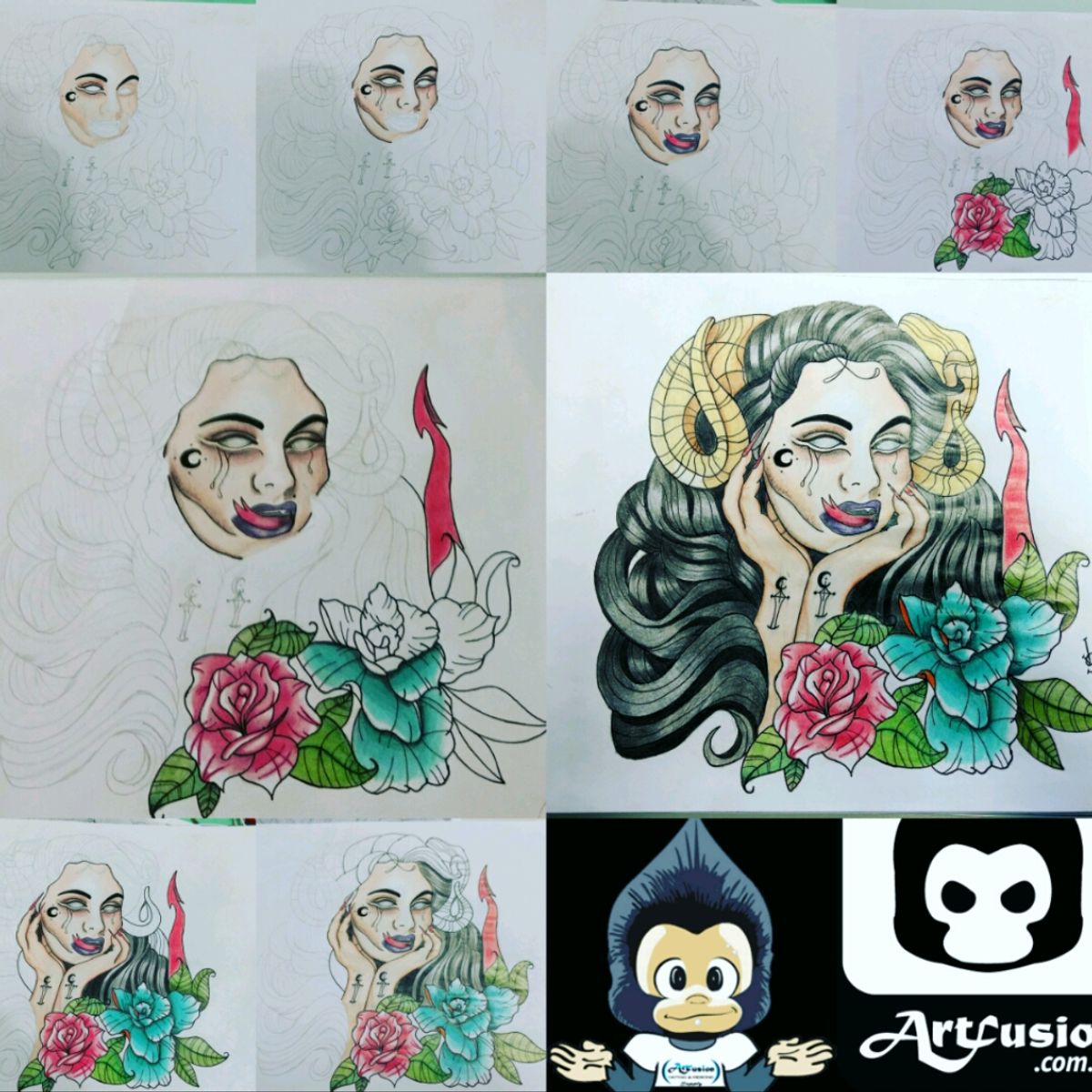 Tattoo uploaded by Valter_ Soares • Nice. Finally more one art in style ...