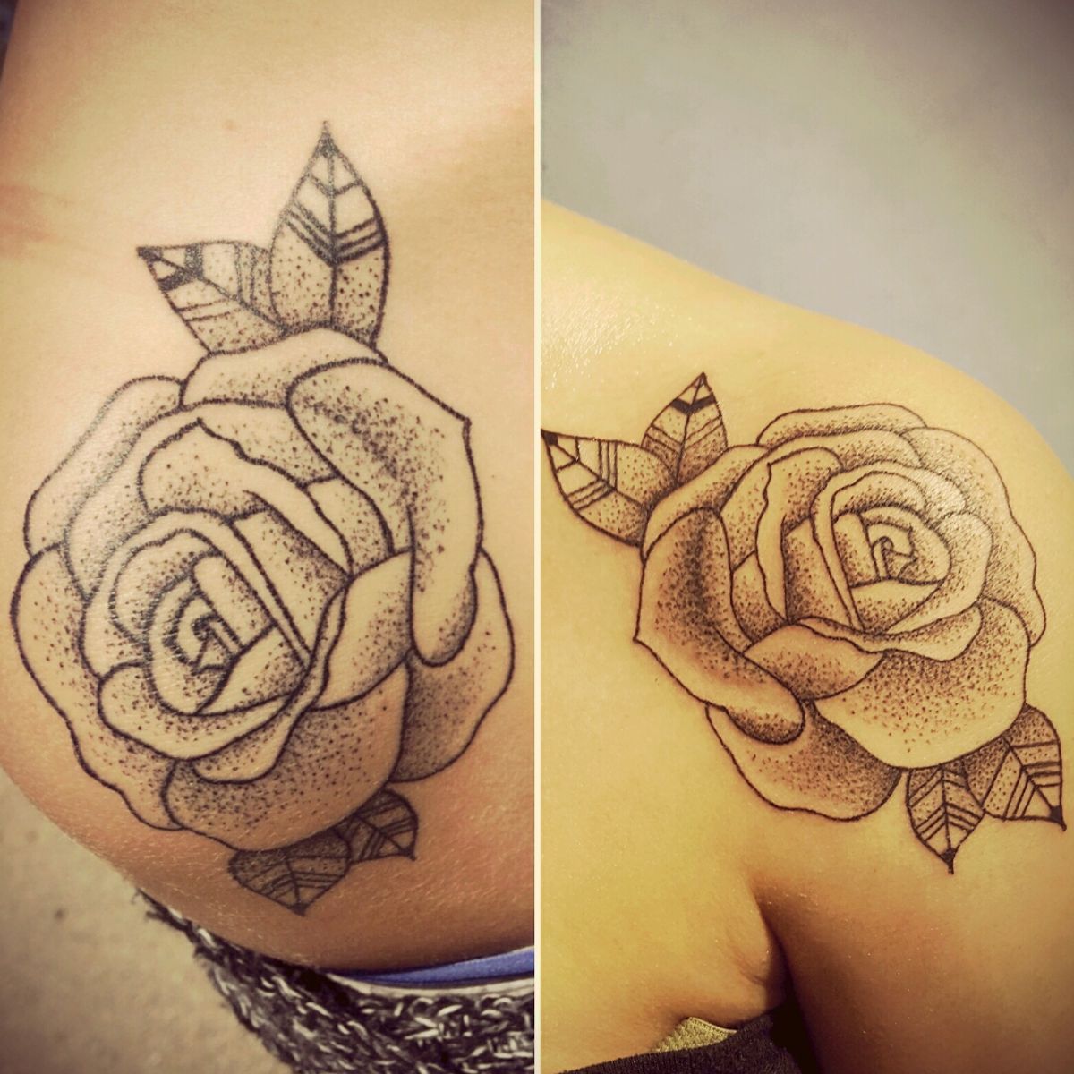 Tattoo uploaded by Yohan Guiot • *** Rose Dotwork *** • Tattoodo