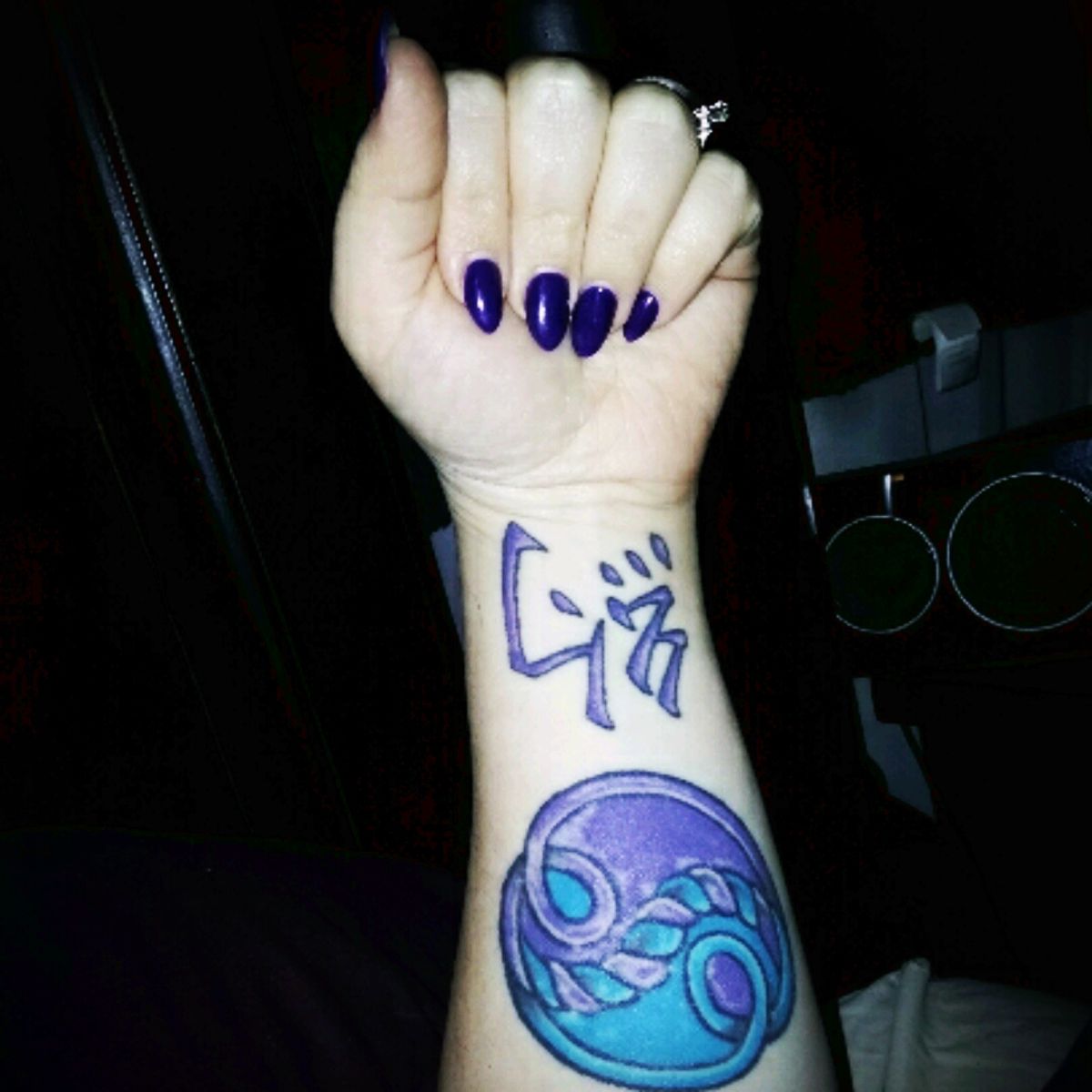 Tattoo Uploaded By Crystal Webb Saunders • The Kanji Says Promisemy Husband Has The Same